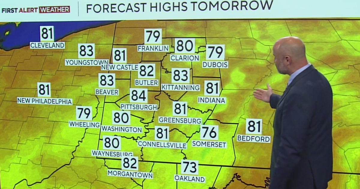 KDKA-TV Nightly Forecast (6/8) - CBS Pittsburgh