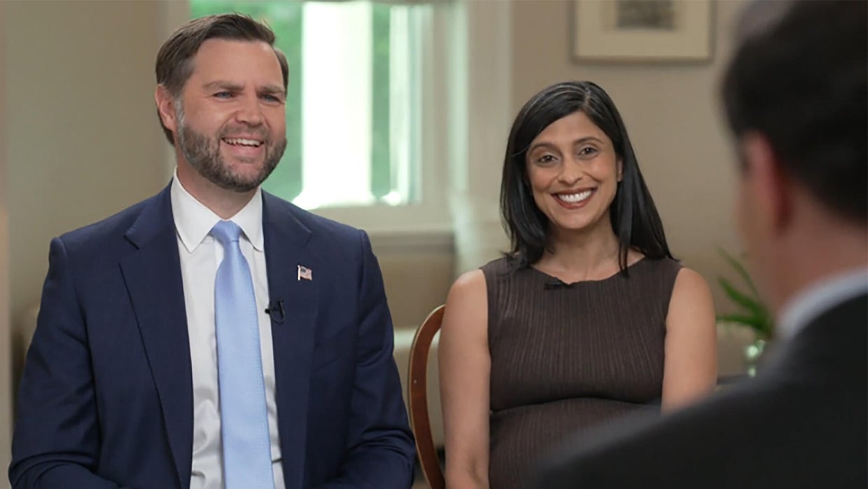 JD and Usha Vance on faith and family - CBS News