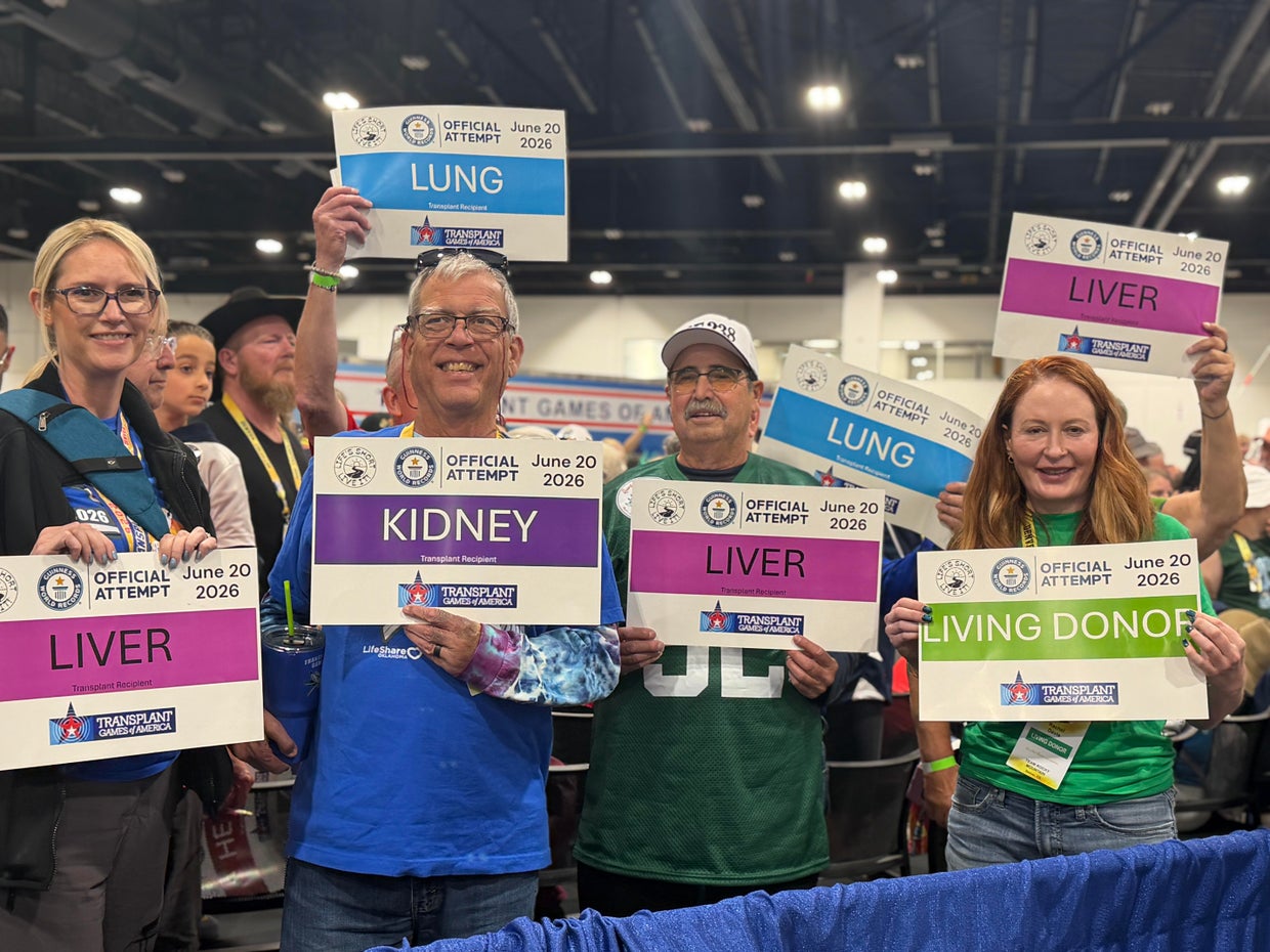 Transplant Games in Denver sets Guinness World Record - CBS Colorado
