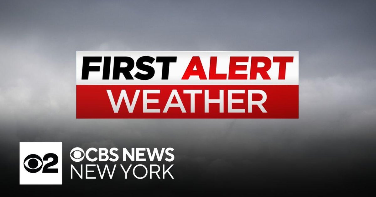 Cloudy, muggy weather for NYC as showers continue - CBS New York