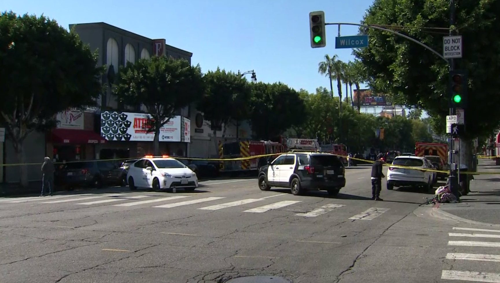 LAPD Standoff Ends After Suspect Dies Of Self-Inflicted Gunshot Wound ...