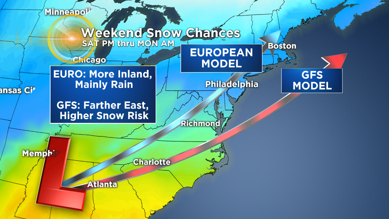 Multiple Snow Chances Later This Week - CBS Philadelphia
