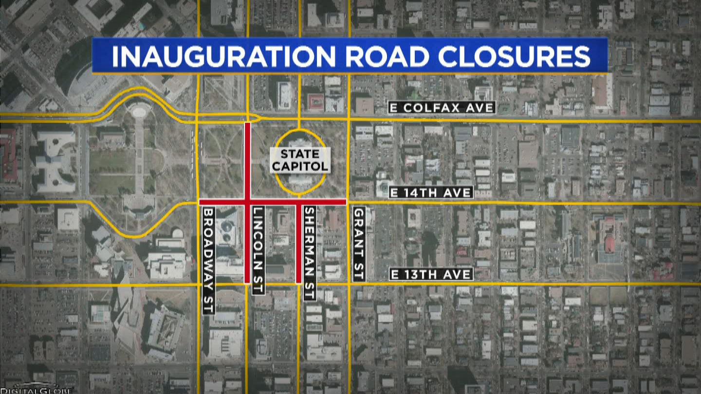 Denverites Should Expect Road Closures Near State Capitol Tuesday - CBS ...