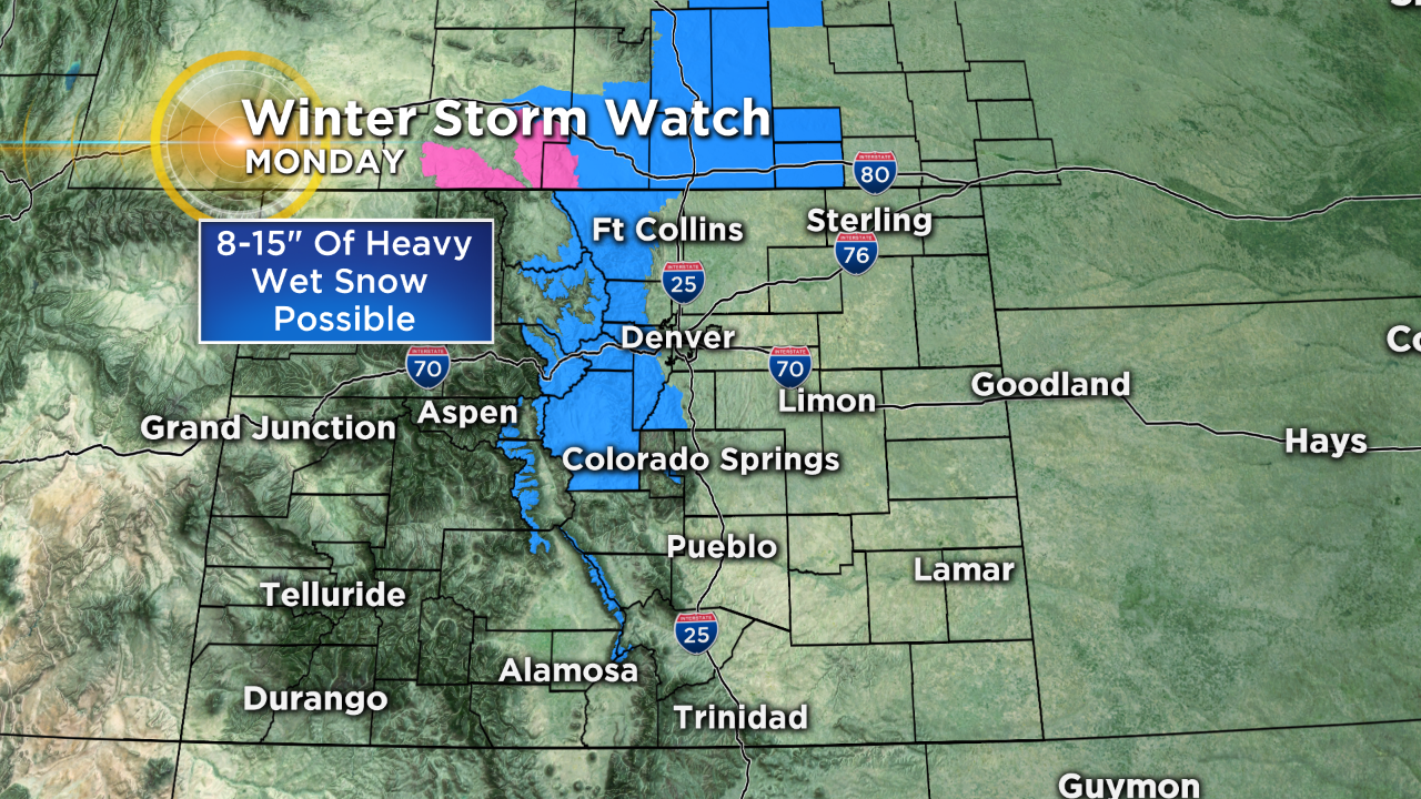 Denver Weather: Few Storms Today, Colder With Rain To Snow Tomorrow ...