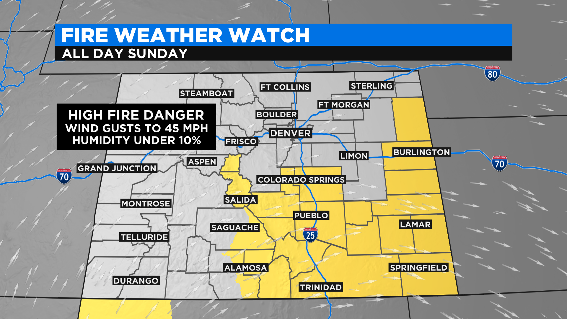 Colorado Weather: Chances For Rain And Storms Going Up To Start Weekend ...