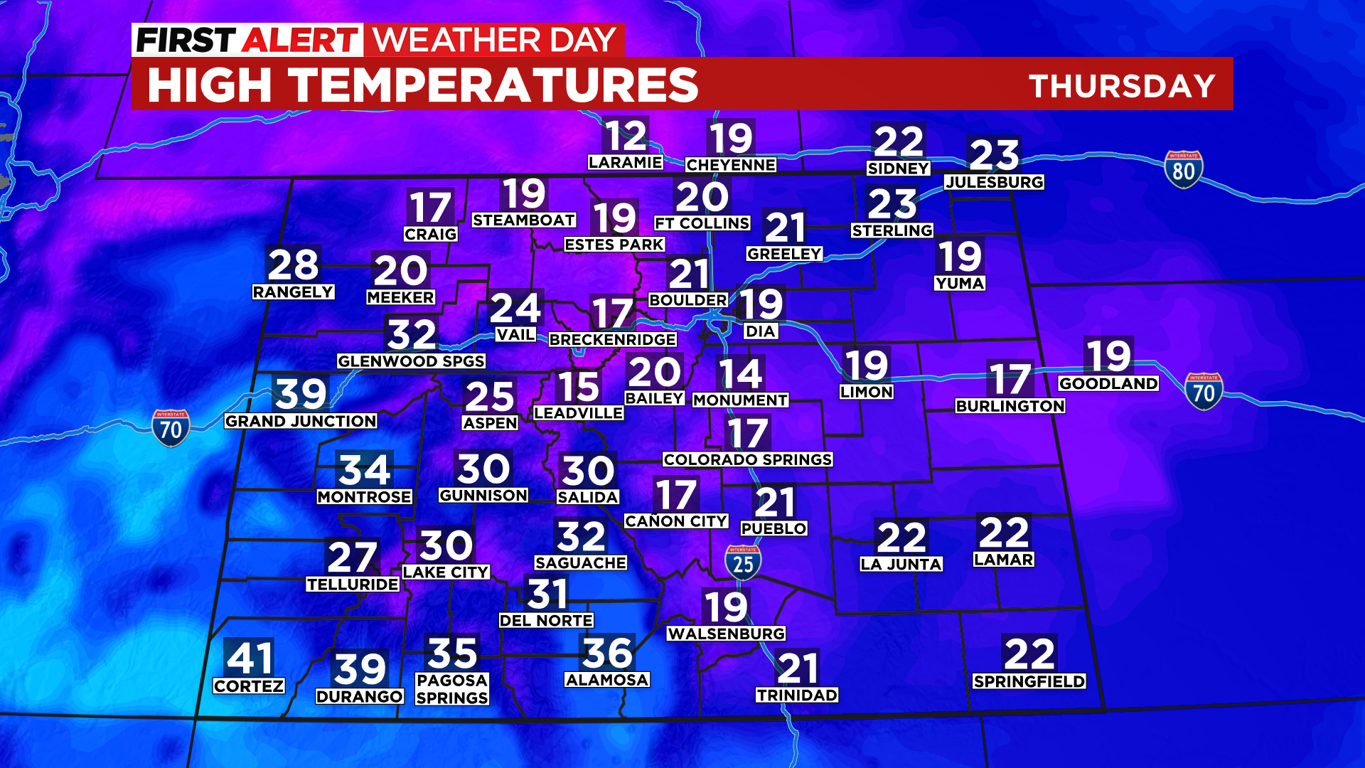 Colorado Weather: One Last Round Of Snow Thursday For Central And ...