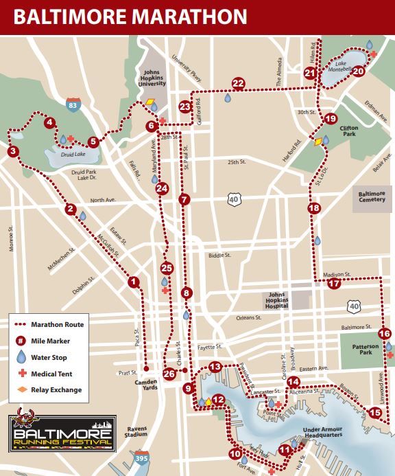 Baltimore Running Festival: Expect Delays, Road Closures Saturday - CBS ... Baltimore Running Festival: Expect Delays, Road Closures Saturday - CBS ...